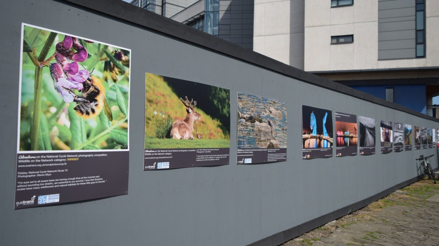 National Cycle Network photography exhibition opens at the Edinburgh ...