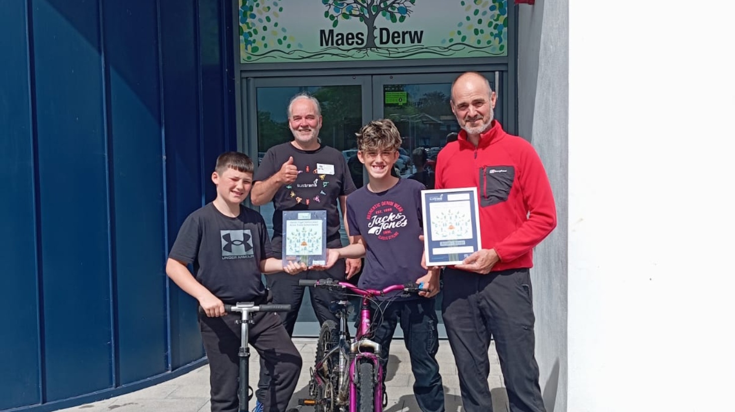 Maes Derw, the Swansea pupil referral unit, leading the way for active ...