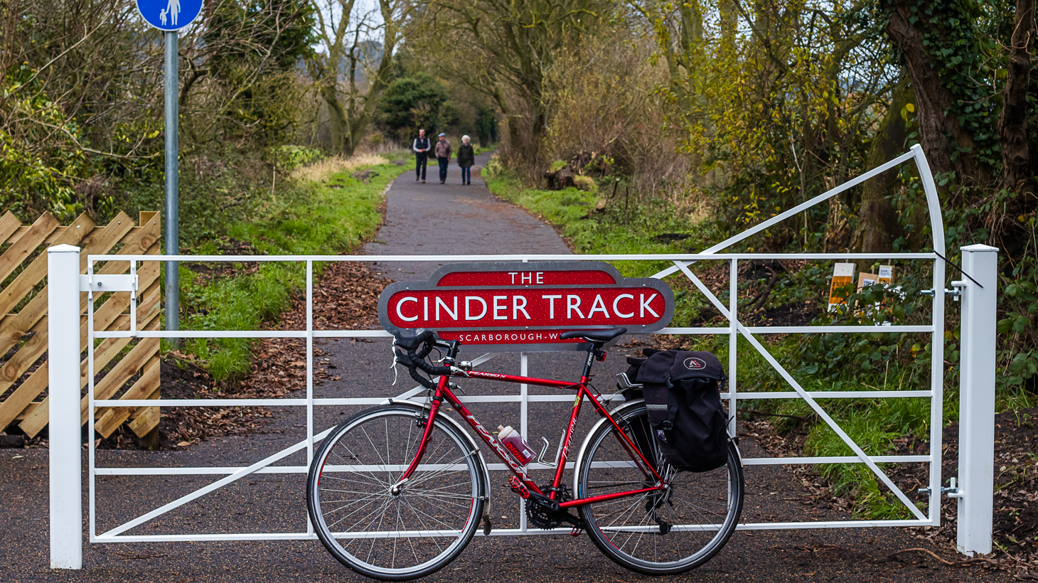 Increased accessibility as Cinder Track works complete - Walk Wheel ...